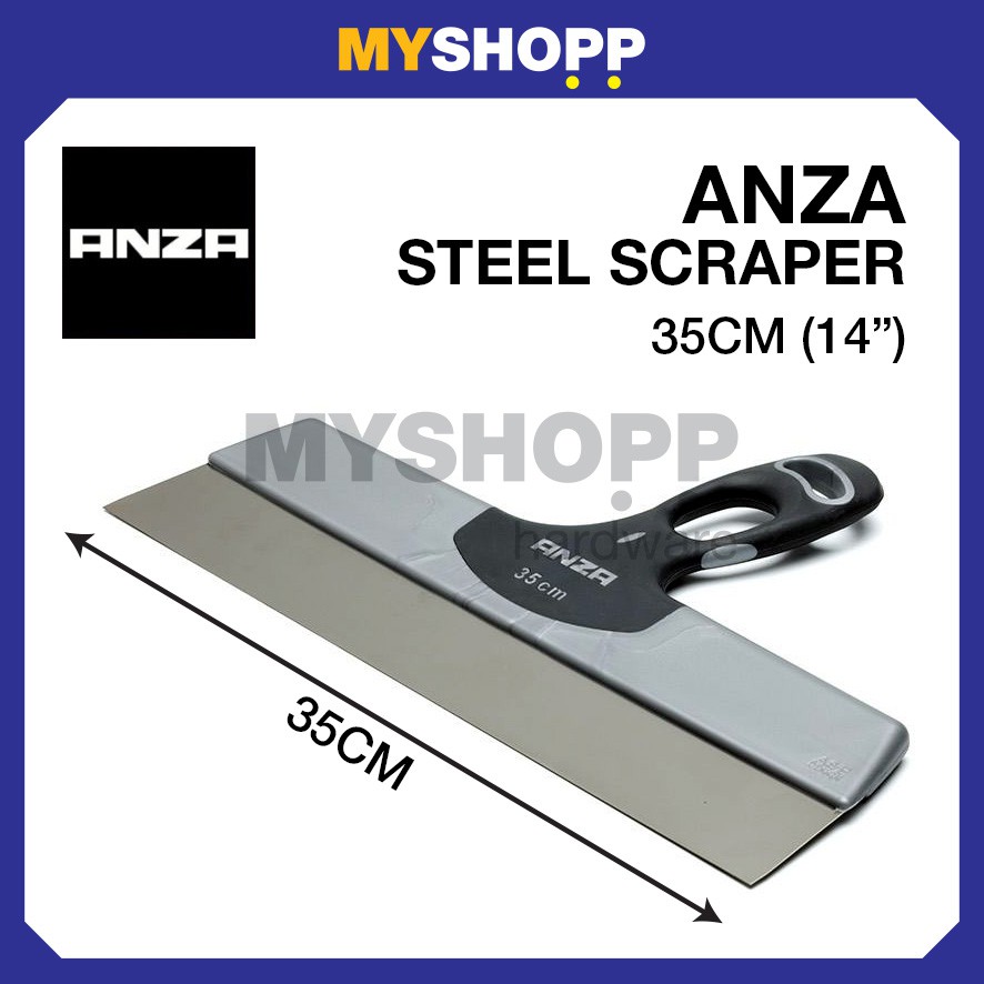 [100% ORIGINAL] Anza 14 inch / 350mm Steel Scraper | Wide Scraper ...