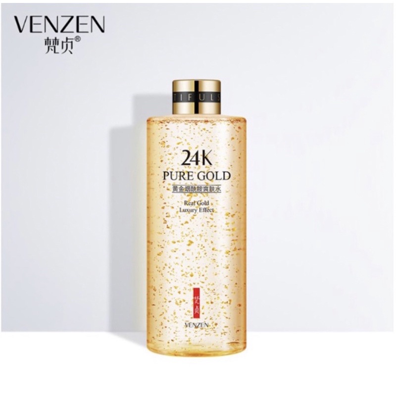 Original Venzen 24K Gold Toner | Toner muka emas Venzen | Shopee Malaysia
