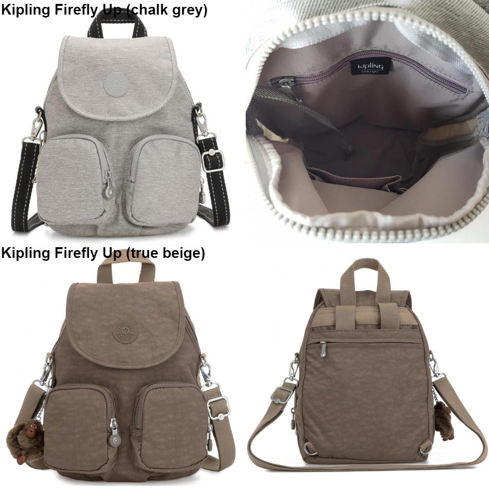 Authentic NWT Kipling Firefly Up Backpack Bagpack Convertible Shoulder ...