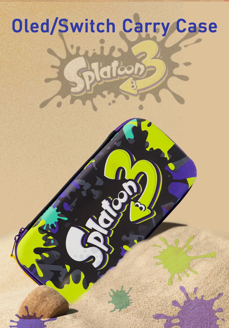 [Splatoon 3]Switch Case kit for Nintendo Switch & Switch OLED Model ...