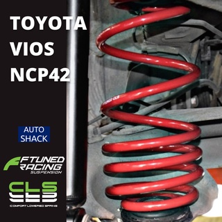 Toyota Vios NCP42 F Tuned CLS Series Comfort Lowering Spring Suspension ...