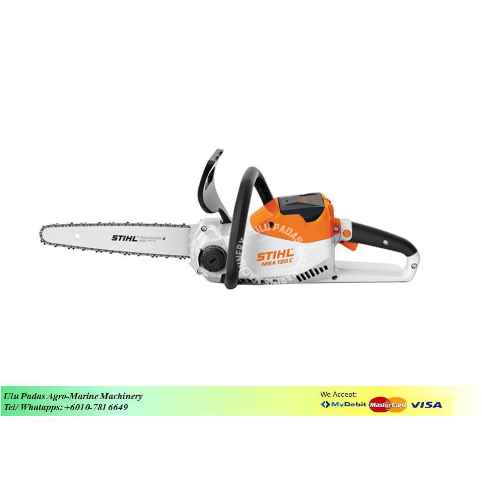 STIHL Cordless Chainsaw MSA 200 C-BQ 14" Battery And Charger | atelier ...