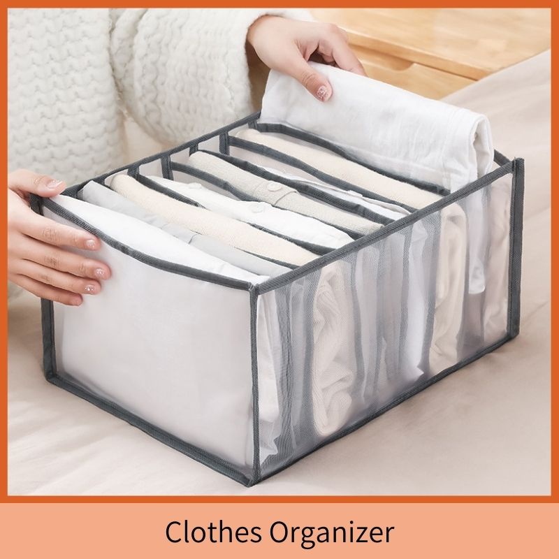 Clothes Pants Storage Grid Home Wardrobe Storage Grid Jeans Pantyhose ...