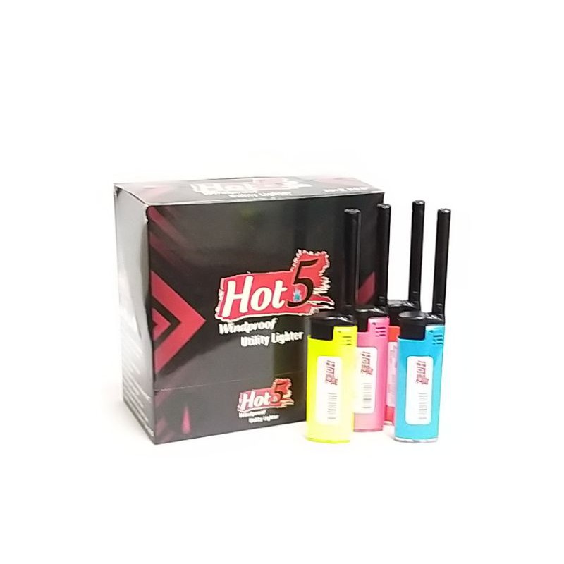 Hot 5 Windproof Utility Lighter (1pc) | Shopee Malaysia