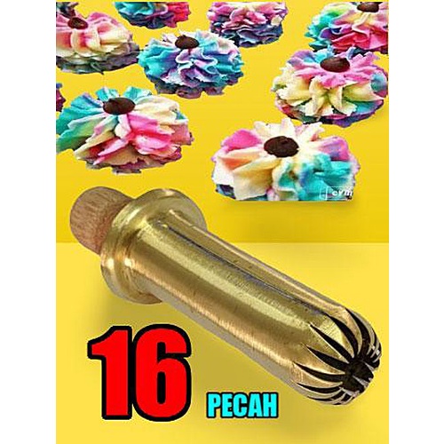 Acuan Semperit Nozzle Tembaga with Wooden Press Acuan Biskut Raya ...