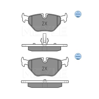 Bmw E46 E36 Meyle Rear Brake Pad Set 34216761241 34216761239 0252193417 ...