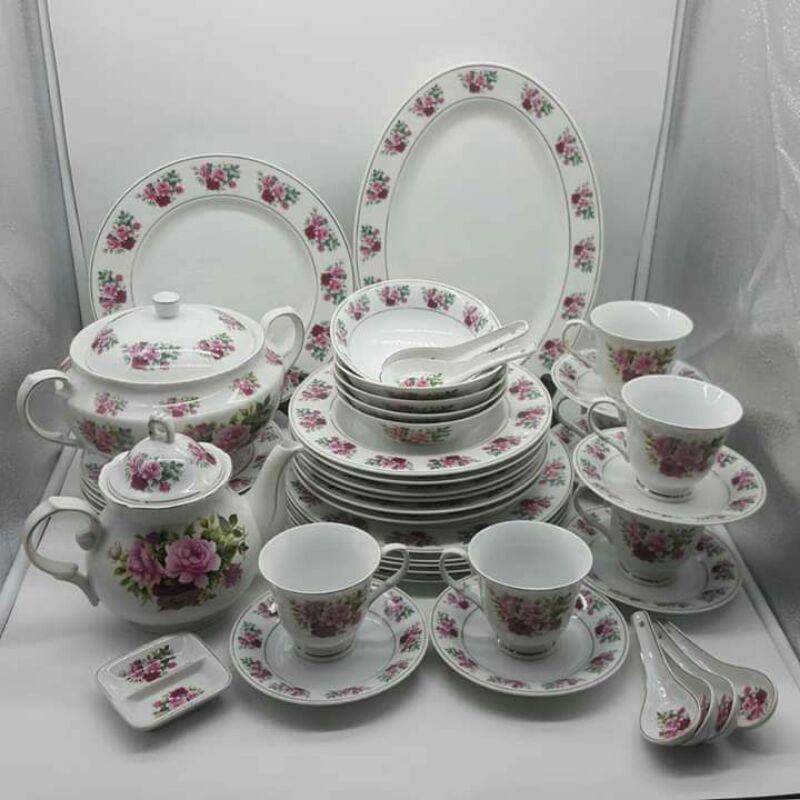 SET PINGGAN PORSELIN 48PCS | Shopee Malaysia