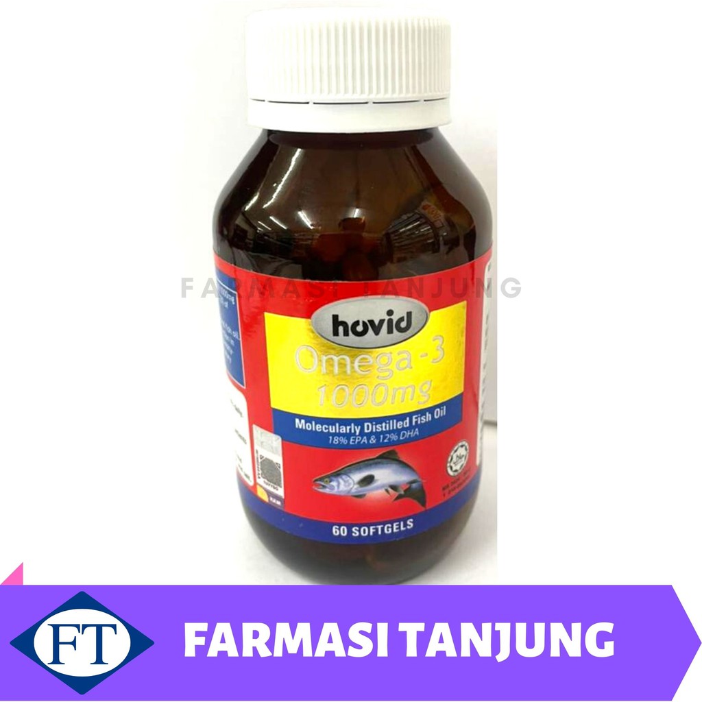 Omega-3 1000MG 60 Softgels ( Hovid ) | Shopee Malaysia