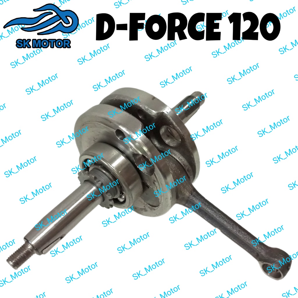 Demak D-FORCE D FORCE 120 / DZR 120 Original Crankshaft Crank Shaft ...