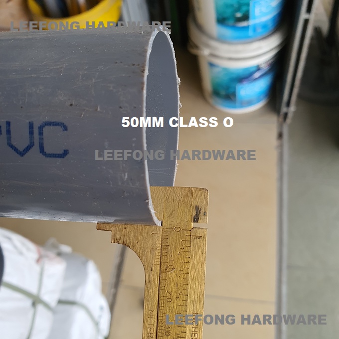 5FT PVC PIPE 2`` 50MM (CLASS O , CLASS 7) | Shopee Malaysia