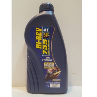 4T • HI-REV SAE 15W-50 735 (4T) SEMI-SYNTHETHIC ENGINE OIL | Shopee ...