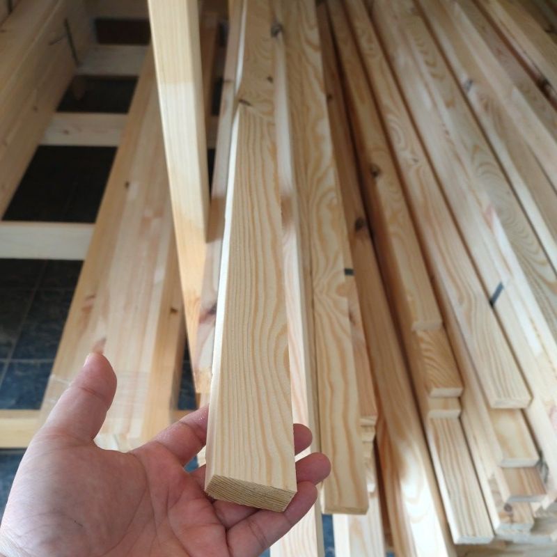 Kayu pallet pine siap diketam 🔥🔥🔥 saiz nominal 1" x 2" x 1' hingga 6 ...