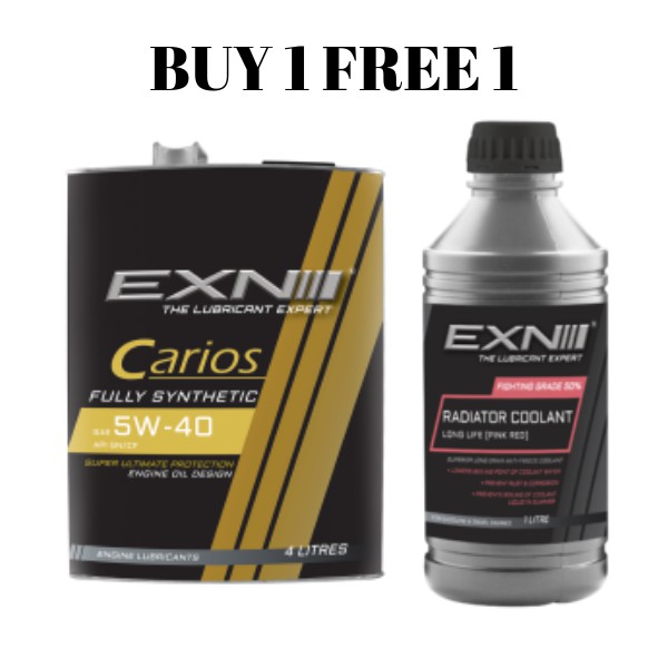 EXN FULLY 05W40 4L ( BUY 1 FREE 1 ) | Shopee Malaysia