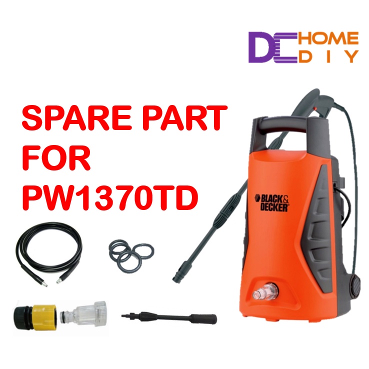 ACCESSORIES PW1370TD PW1470TD PW1570TD HIGH PRESSURE WASHER WATER JET SPARE PART WATER JET BLACK ...