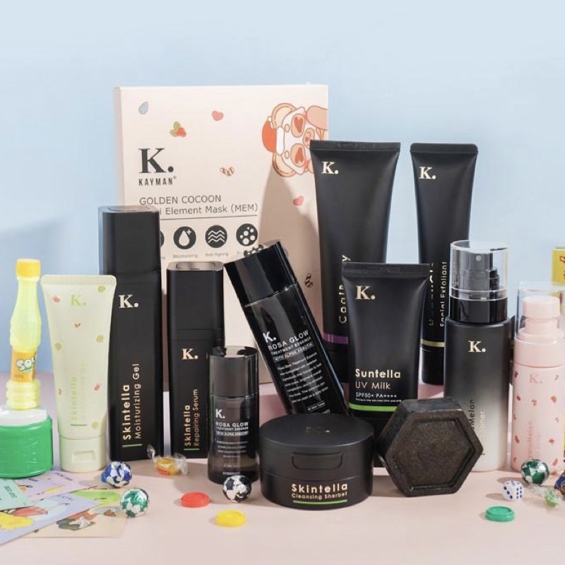 Kayman Beauty Combo Set (3pcs soap/coalberry/essence) + cleansing queen ...