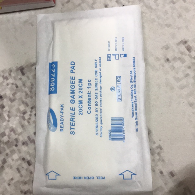 Sterile Gamgee Pad 20cm*20cm 10pcs | Shopee Malaysia