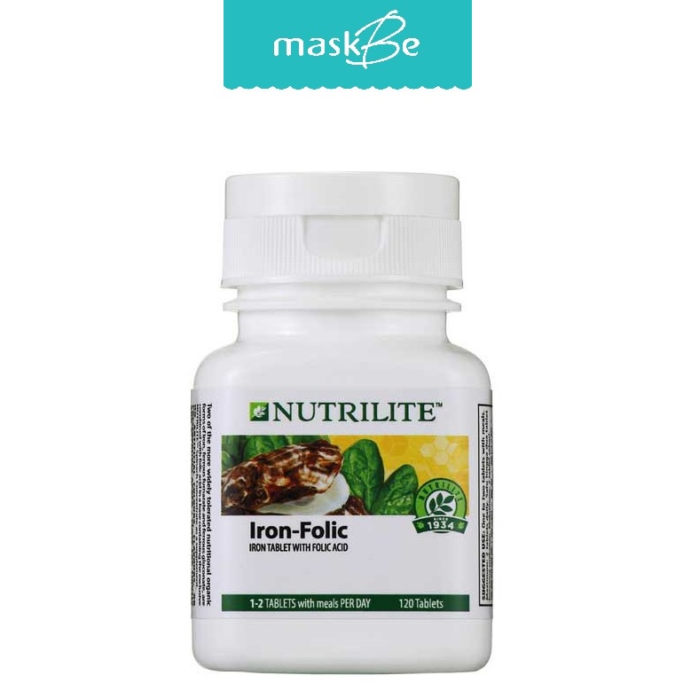 Repacked Amway Nutrilite Iron Folic Trial Pack | Shopee Malaysia