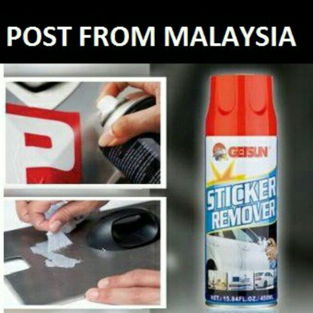 Sticker remover spray Sticker Remover Spray Remove Sticker Double Tape ...