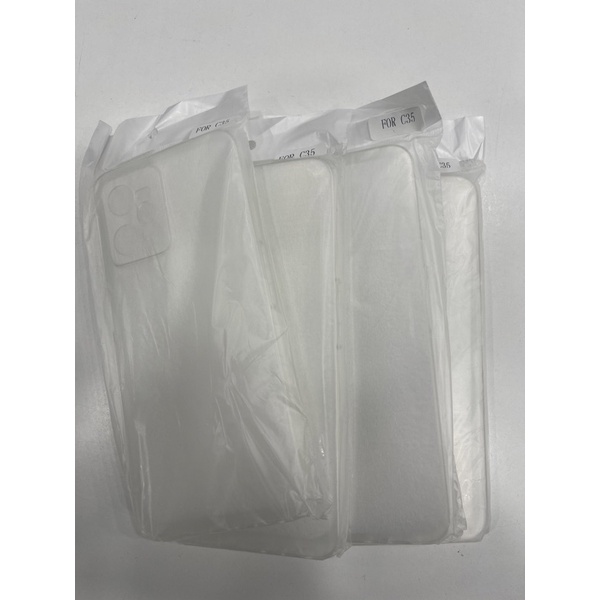 C35 casing C35 cover Realme transparent casing Realme transparent cover ...