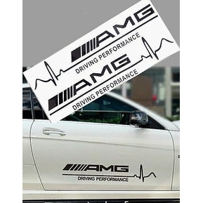 AMG STICKER AMG DOOR STICKER AMG Driving Emblem Fender Side Badge ...