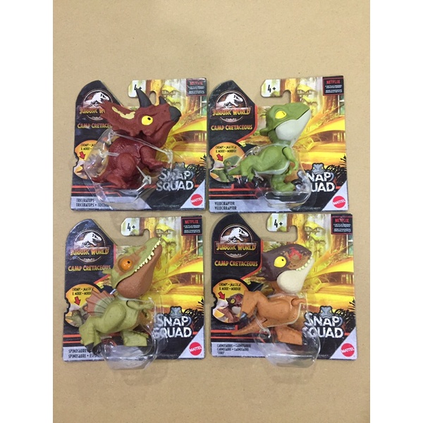Mattel Jurassic World Snap Squad wave 9 ~ pilih | Shopee Malaysia