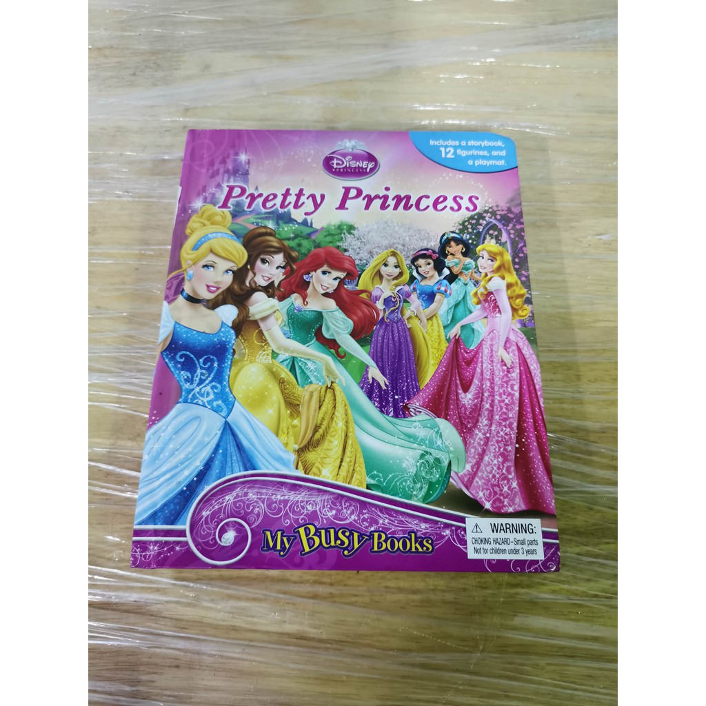 DISNEY Pretty Princess My Busy Books (Storybooks Playset) | Shopee Malaysia