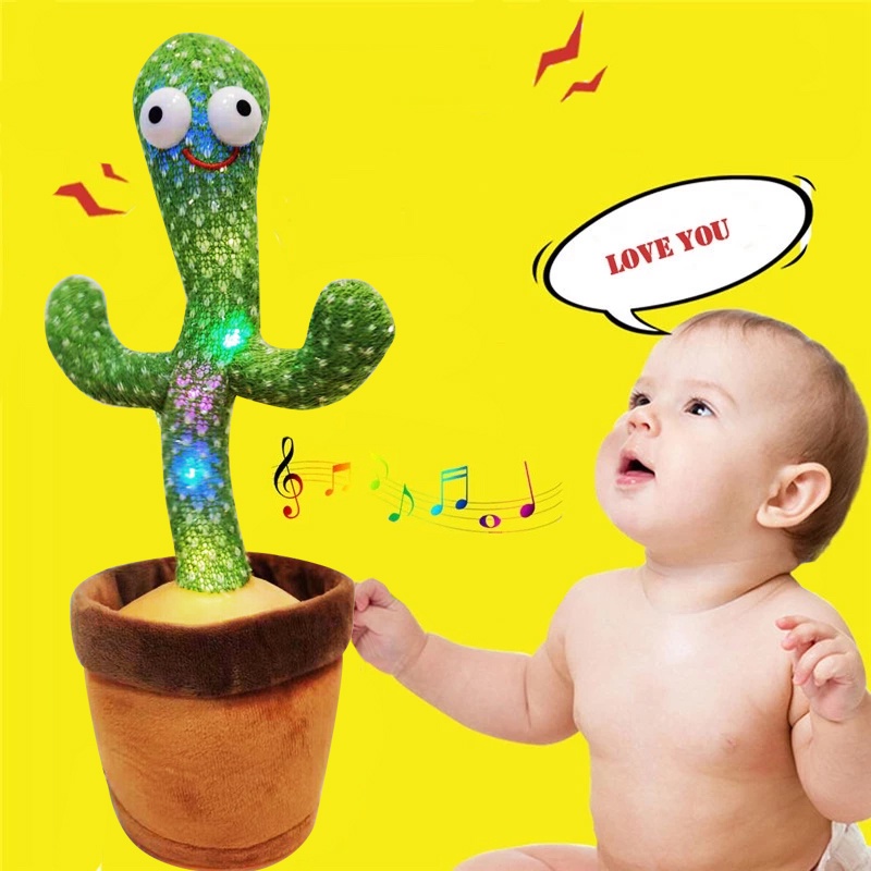 Dancing Cactus Plush Toy Huggy Wuggy Poppy Playtime Dancing Music ...