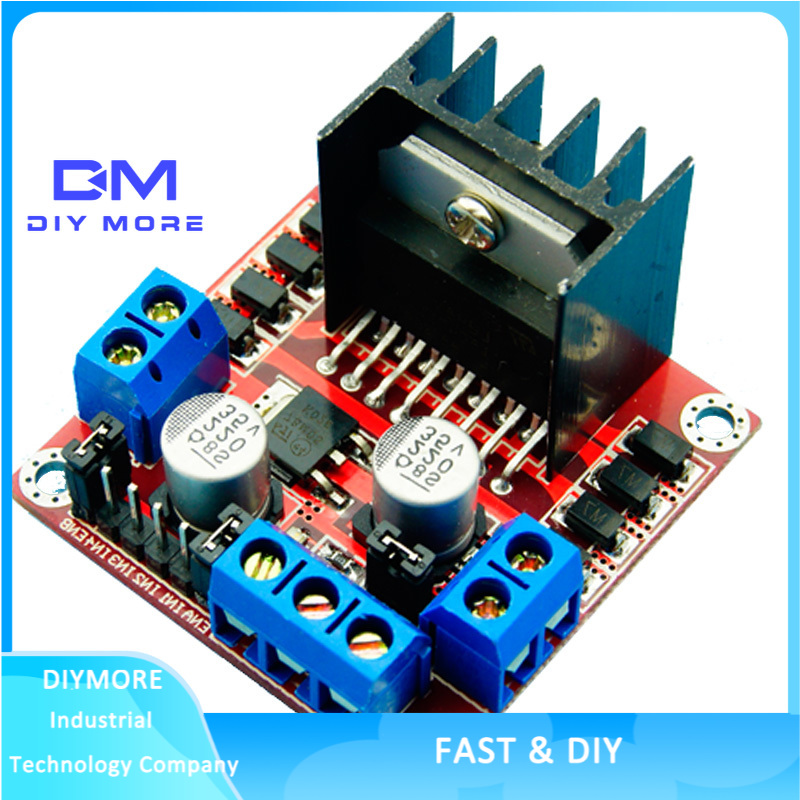 L298N Dual H Bridge DC Stepper Motor Drive Controller Board Module for ...