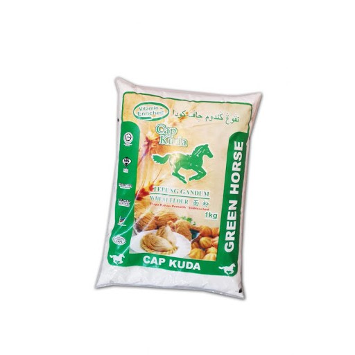 Cap Kuda Tepung Gandum/ Green Horse Wheat Flour 1kg | Shopee Malaysia