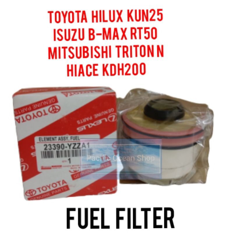 Diesel Fuel Filter Kun25 Fortuner Kdh200 Ranger T6 Dmax RT50 23390 ...