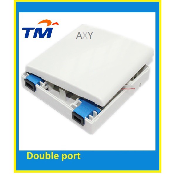 Fiber optic wall socket FWS with SC adaptor 光纤插座面板86x86mm | Shopee Malaysia