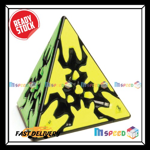 [MSPEEDCUBE] QIYI GEAR PYRAMINX CUBE | Shopee Malaysia