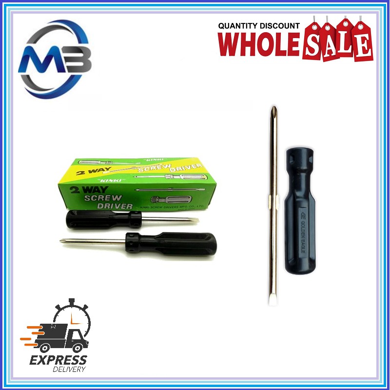2 way Screwdriver (+) (-) | Shopee Malaysia