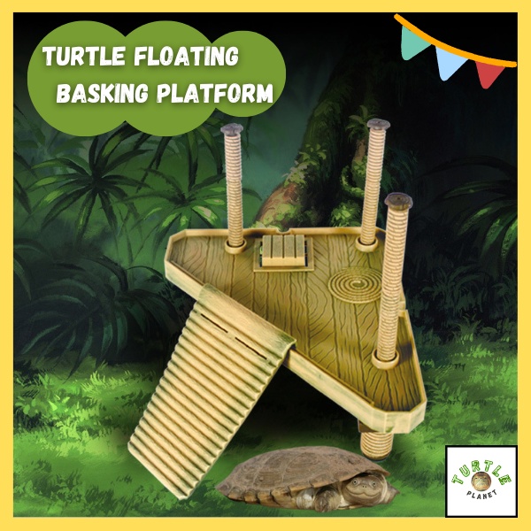 Turtle floating platform basking island turtle tank turtle bank ladder ...