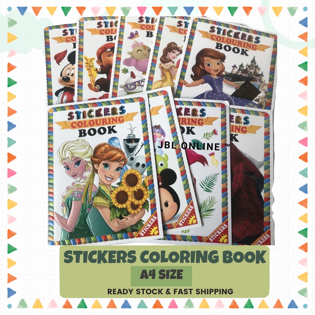 Colouring Book For Kids Coloring Book For Kids Buku Warna Kanak Kanak ...