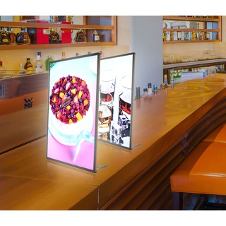 a0 a1 a2 a3 a4 light box aluminum frame box photo frame led night light slim led light box sign ...