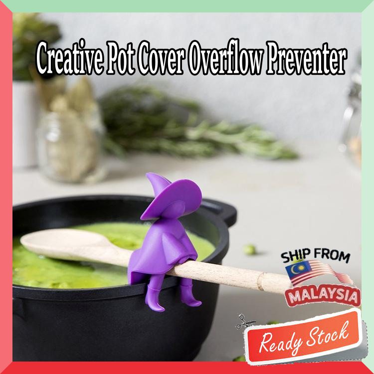 Creative Pot Cover Overflow Preventer Pencegah Limpahan Penutup Pot ...