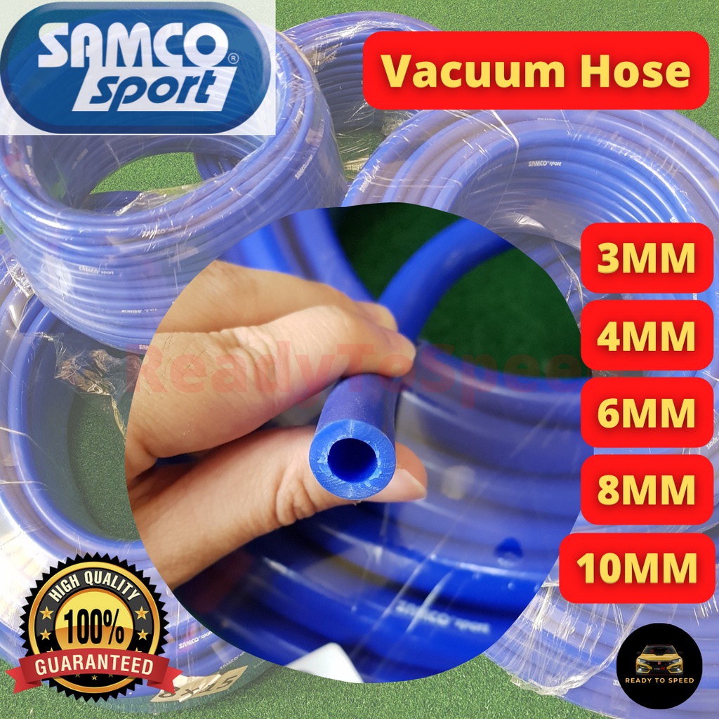 SAMCO Silicone Vacuum Hose 1 Meter x 3mm 4mm 6mm 8mm 10mm | Shopee Malaysia