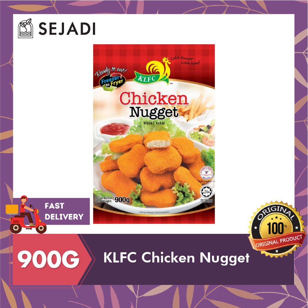 [Ready Stock Sejadi - Klang Valley Only] KLFC Chicken Nugget (900g ...
