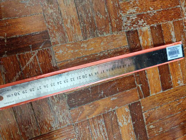 Stainless Steel Ruler / Pembaris Besi Keluli Tahan Karat 30cm / 12 Inch ...