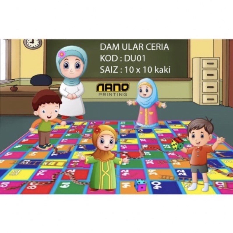 DAM ULAR GERGASI 10x10 KAKI | Shopee Malaysia