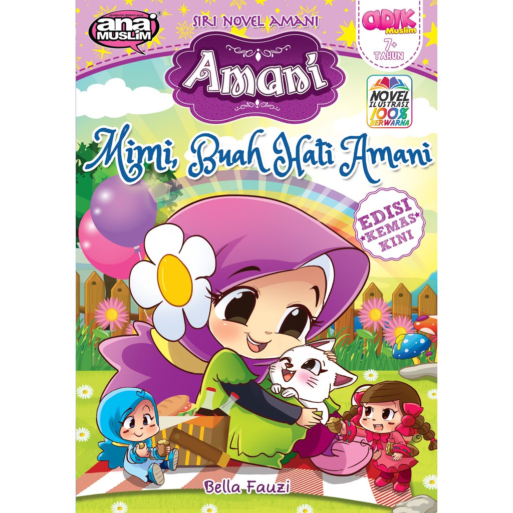BUKU CERITA ANA MUSLIM - MIMI, BUAH HATI AMANI | Shopee Malaysia