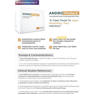 Androprotect Androtec Double Strength Andrographis 100mg Tablet ...