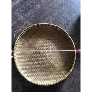 Nyiru bulat anyaman buluh buatan tangan .nyiru tampi buluh kraftangan ...