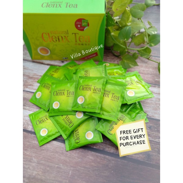 Natural Clenx Tea 3g/Sachet-Expired on July 2023 (FREE GIFT for every ...