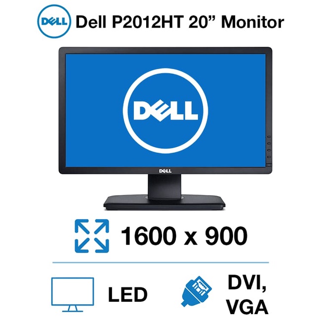 Refurbished Dell P2012HT 20" Inch Monitor | Shopee Malaysia
