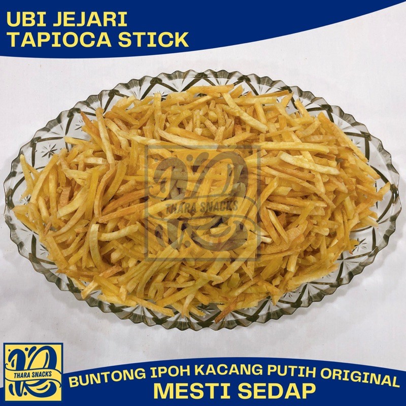 Thara Snacks Ubi Jejari Tapioca Stick Buntong Ipoh Kacang Putih