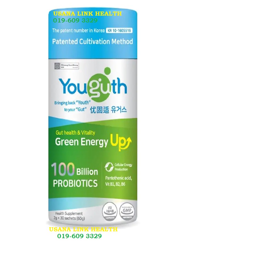 YOUGUTH PROBIOTICS Green Energy Up 30s - preorder | Shopee Malaysia