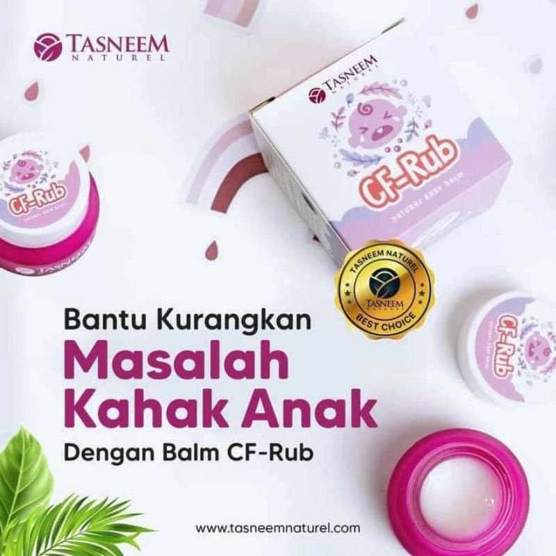 TASNEEM NATURAL CF RUB (BATUK, DEMAM, SELSEMA) | Shopee Malaysia