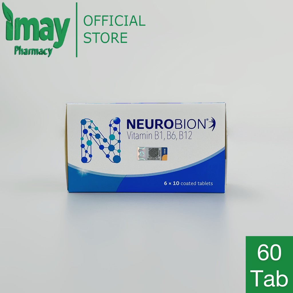 Merck Neurobion Vitamin B1, B6 & B12 Tablets 10's x 6 | Shopee Malaysia